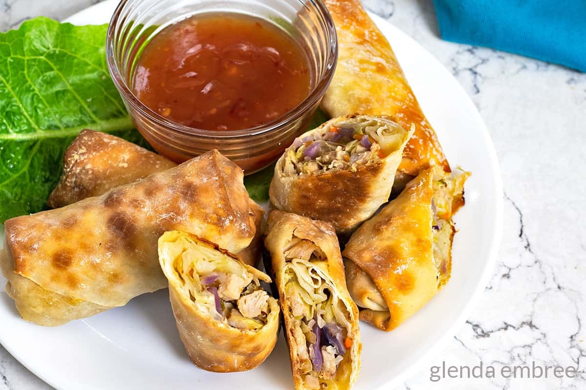 Easy Homemade Egg Rolls Recipe - Glenda Embree