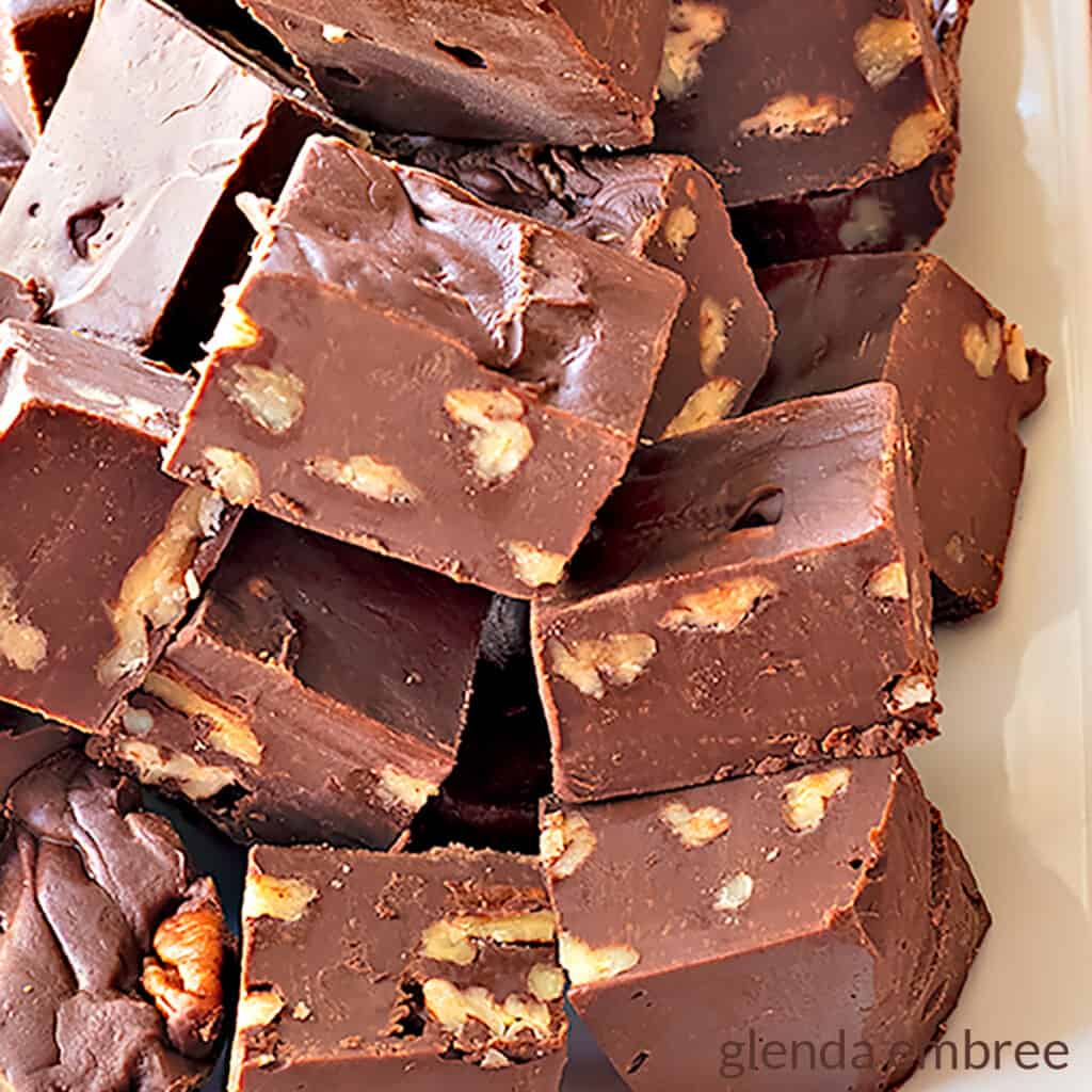Homemade Fudge | 5-Ingredient-Simple - Glenda Embree