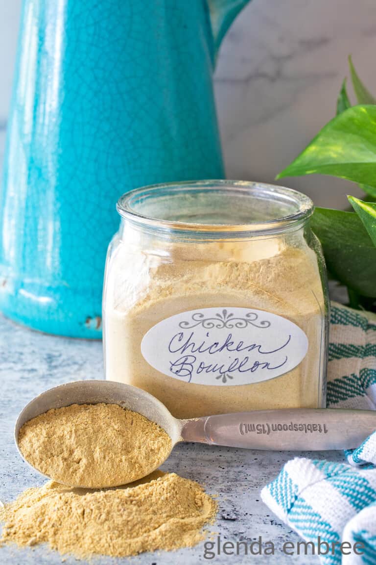 Homemade Chicken Bouillon Powder - Easy Vegan Seasoning Blend - Glenda ...