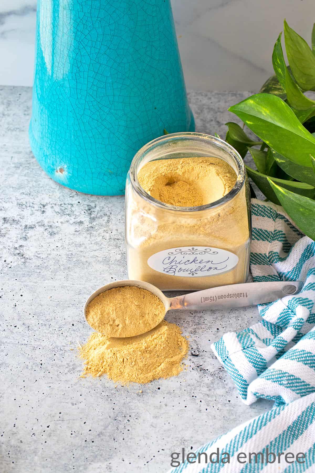 Homemade Chicken Bouillon Powder - Easy Vegan Seasoning Blend - Glenda ...