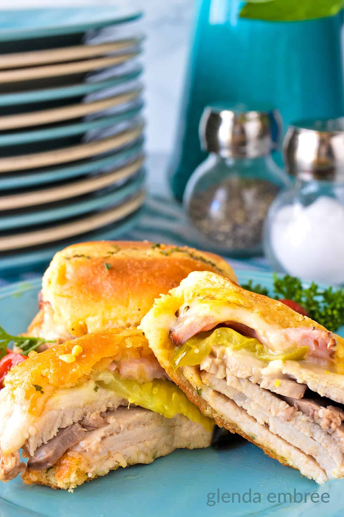 Delicious Cuban Sliders, Mini Cuban Sandwiches - Glenda Embree