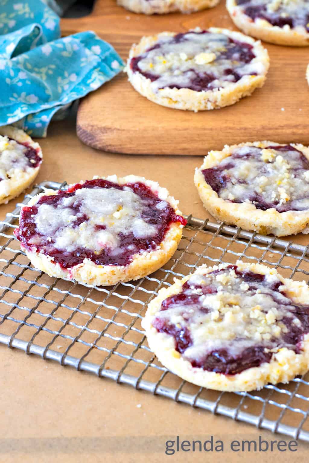 Costco Raspberry Crumble Cookies {COPYCAT} - Glenda Embree
