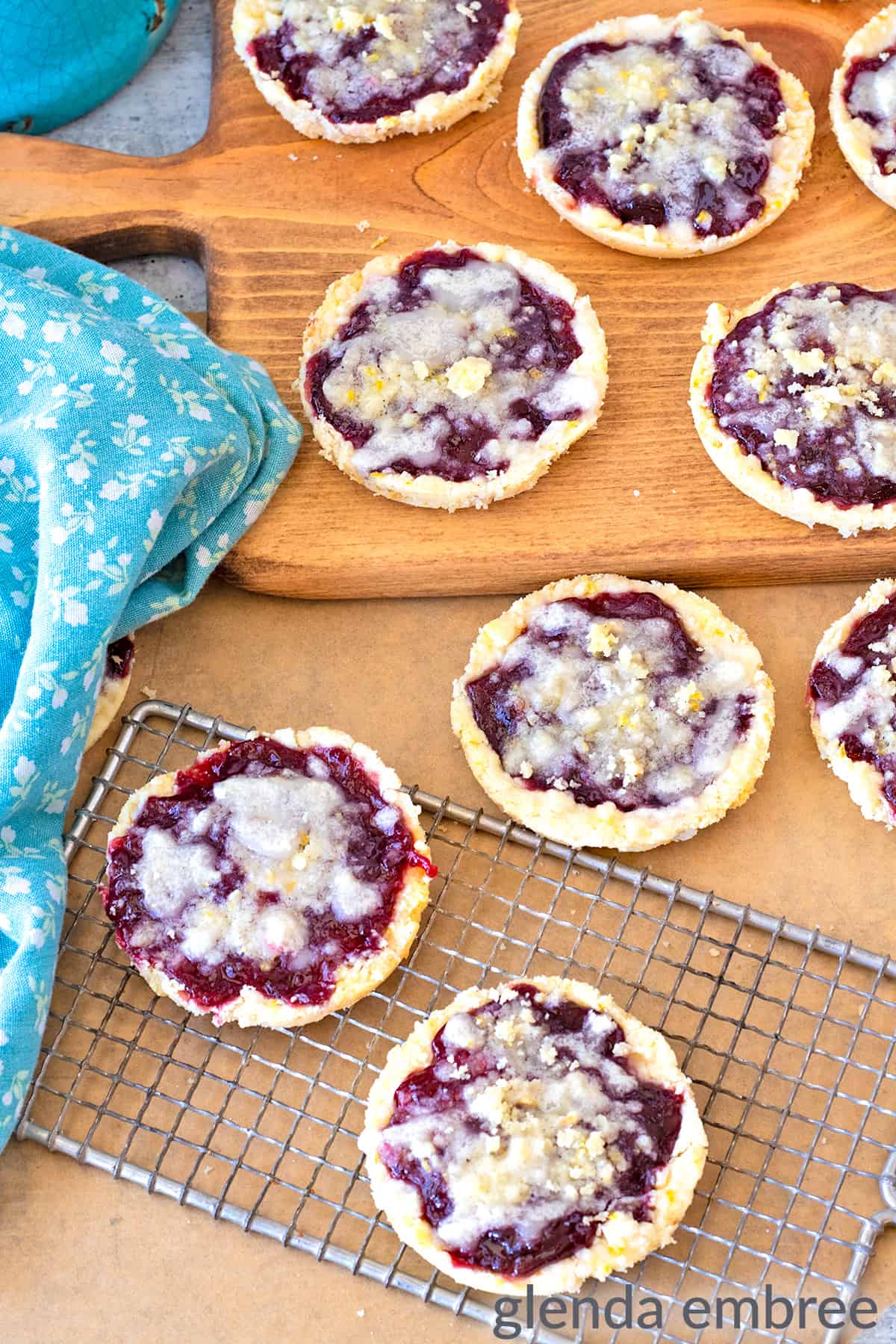 Costco Raspberry Crumble Cookies {COPYCAT} - Glenda Embree