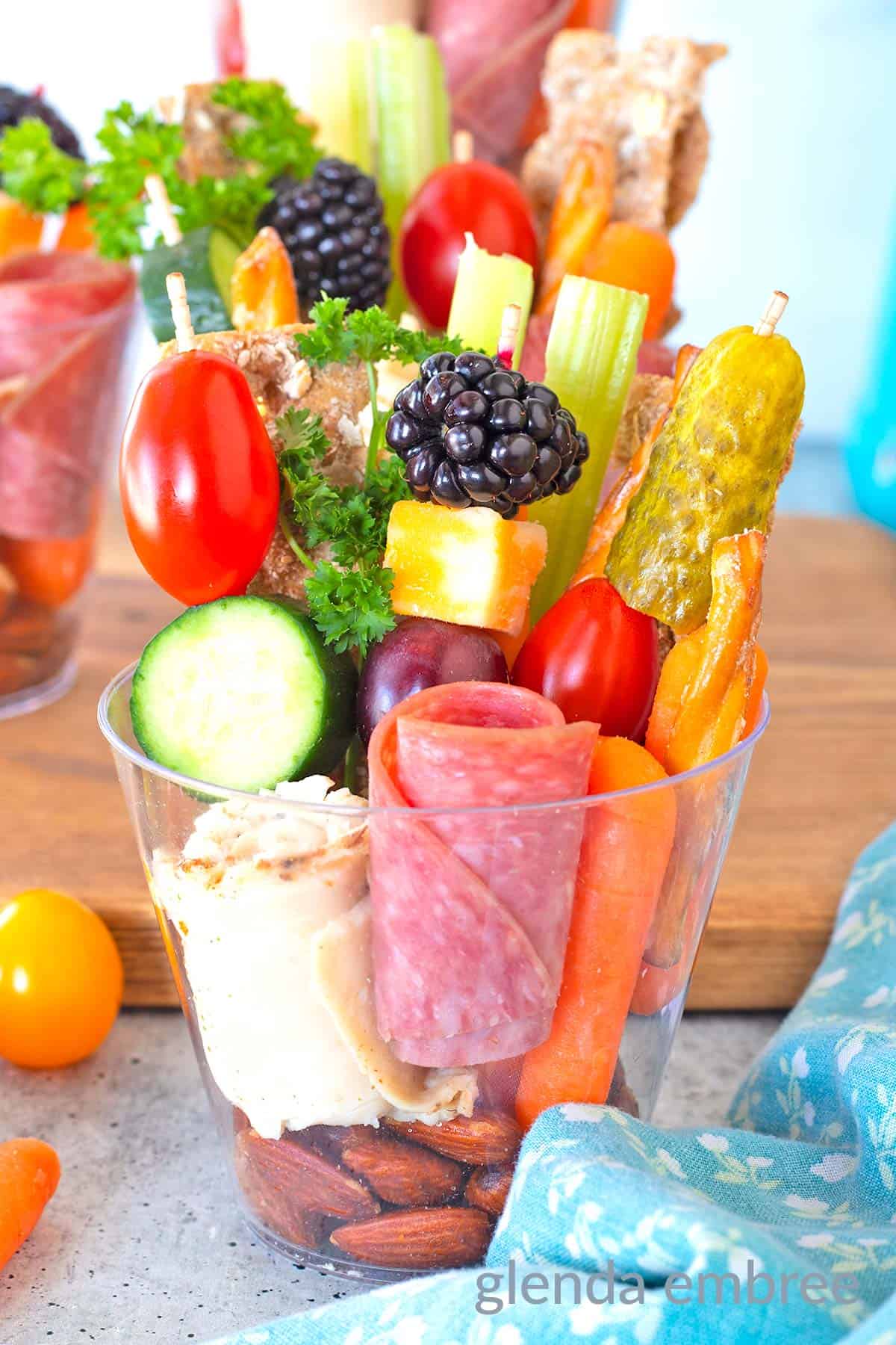 Charcuterie Cups: How to Make Beautiful Appetizers and Snacks - Glenda ...