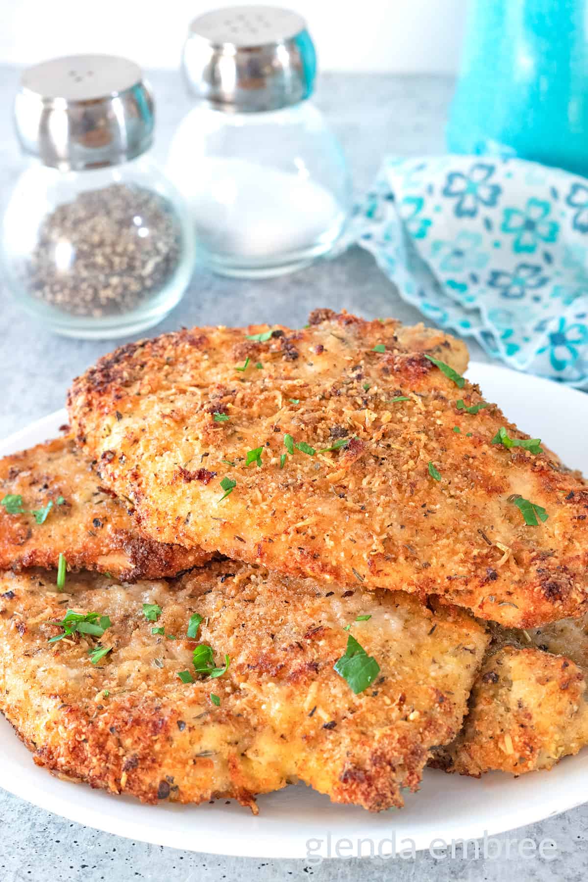 Italian Chicken Cutlets - Glenda Embree