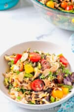 Chicken and Rice Salad, Easy One-Bowl Dinner - Glenda Embree